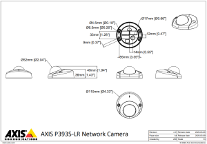 P3935-LR (AXIS) - システムケイカメラ