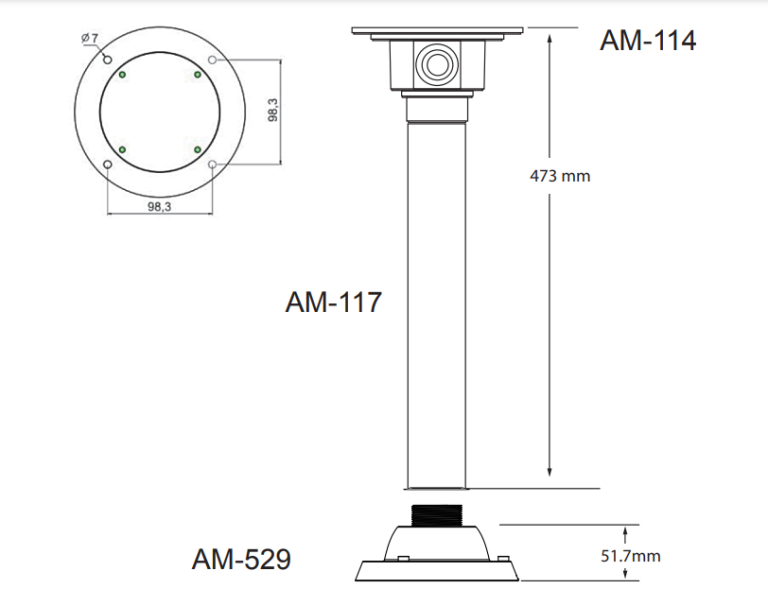 AM-529 (VIVOTEK) - システムケイカメラ