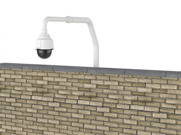 T91D62 伸縮式パラペットマウント (AXIS) - システムケイカメラ