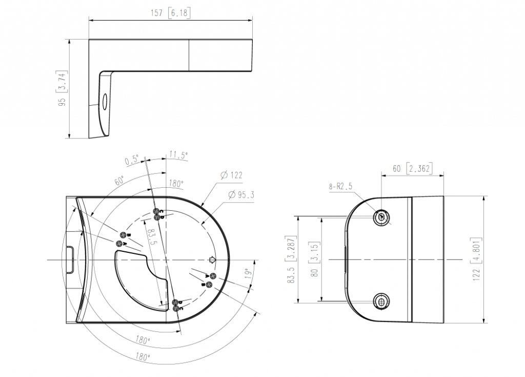 SBP-120WMW (Hanwha Vision) - システムケイカメラ