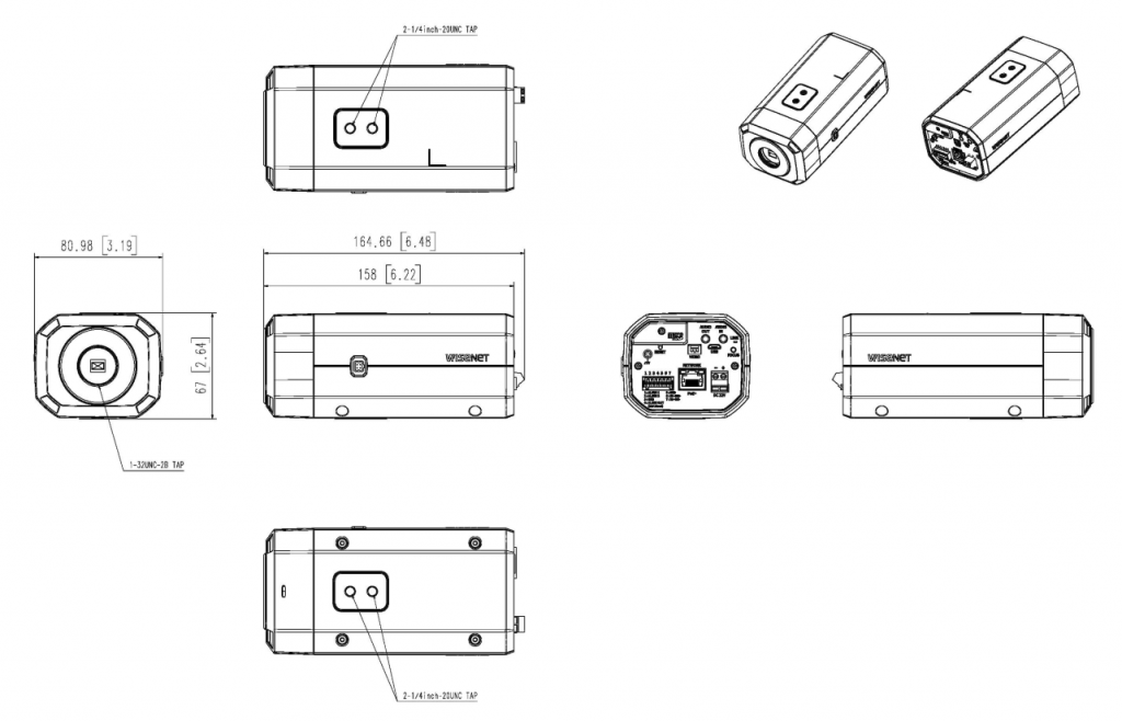 PNB-A6001 (Hanwha Vision) - システムケイカメラ