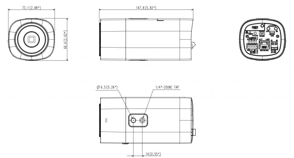 XNB-6000 (Hanwha Vision) - システムケイカメラ