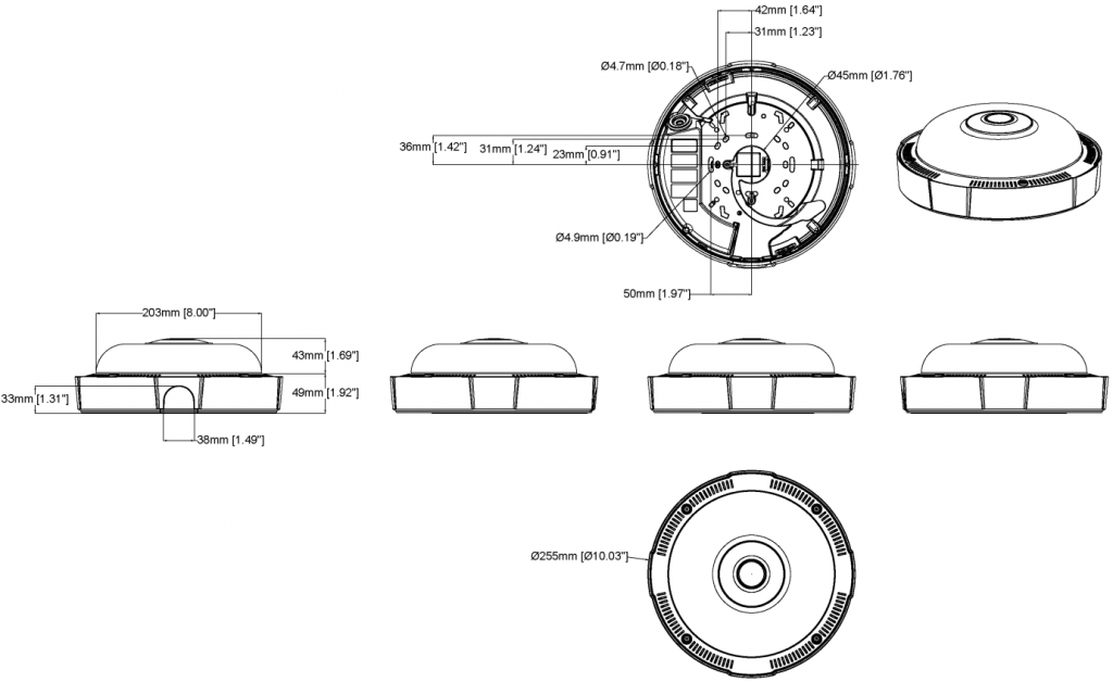 P3735-PLE パノラマカメラ (AXIS) - システムケイカメラ