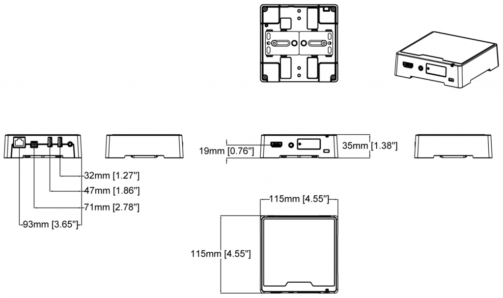 D1110 ビデオ デコーダー 4K (AXIS) - システムケイカメラ