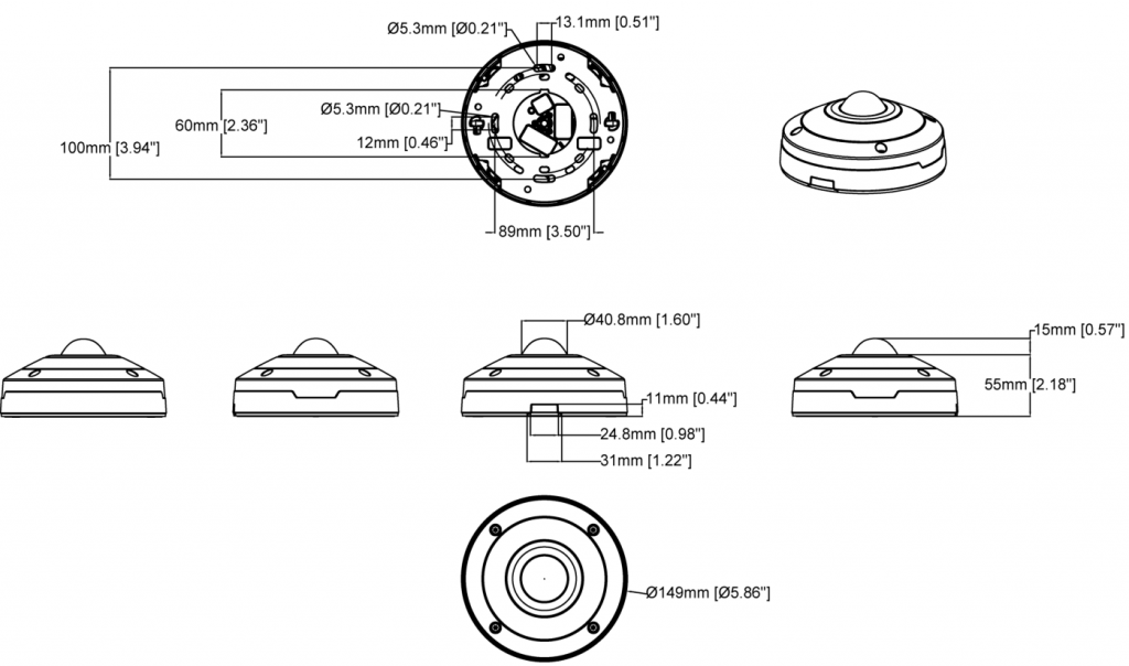 M4317-PLVE パノラマカメラ (AXIS) - システムケイカメラ