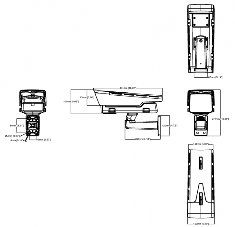 P1385-E ボックスカメラ (AXIS) - システムケイカメラ