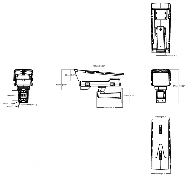 P1388-LE ボックスカメラ (AXIS) - システムケイカメラ