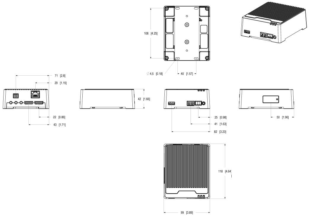 D3110 Mk II コネクティビティハブ (AXIS) - システムケイカメラ