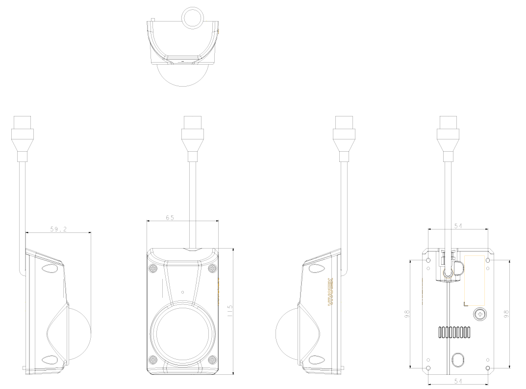 CC9390-HV (VIVOTEK) - システムケイカメラ