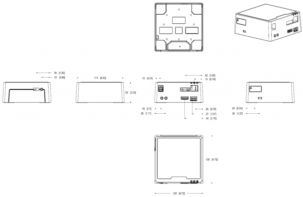 F9111-R Mk II メインユニット (AXIS) - システムケイカメラ
